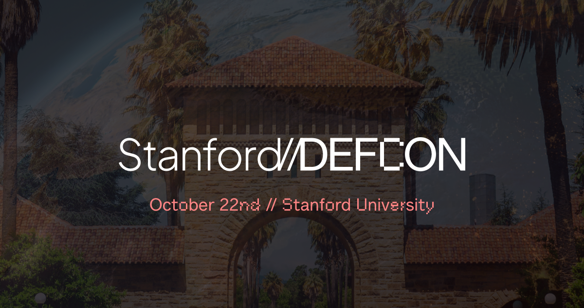 Stanford DEFCON // Sessions