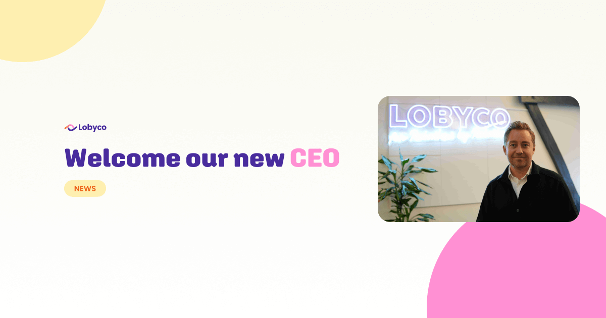 Welcome our new CEO