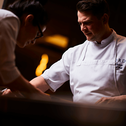 CORD A LA CARTE Menu