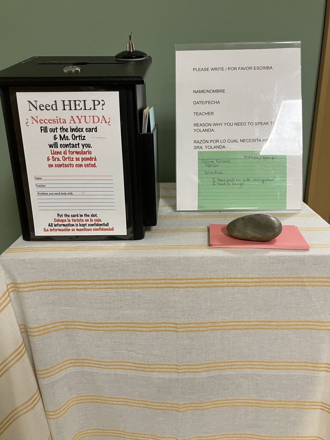 CSJ Learning Connection Support Box