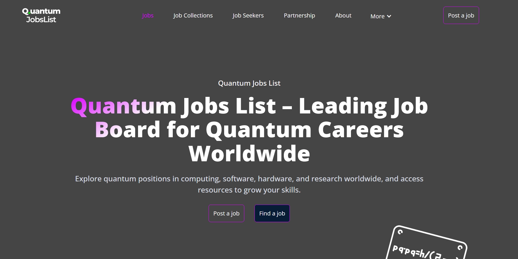 Quantum Jobs List | Global Quantum Jobs, Careers & Hiring