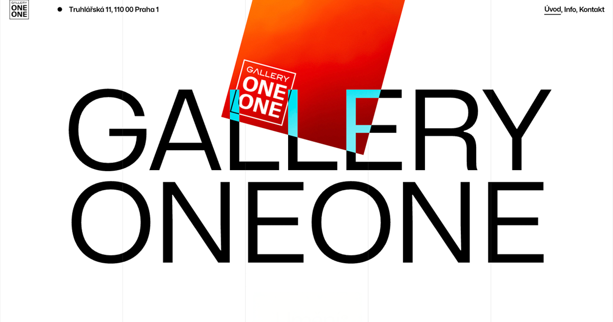Gallery One One / Truhlářská 11 / Praha 1