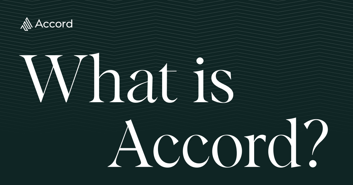 What is Accord? | Accord