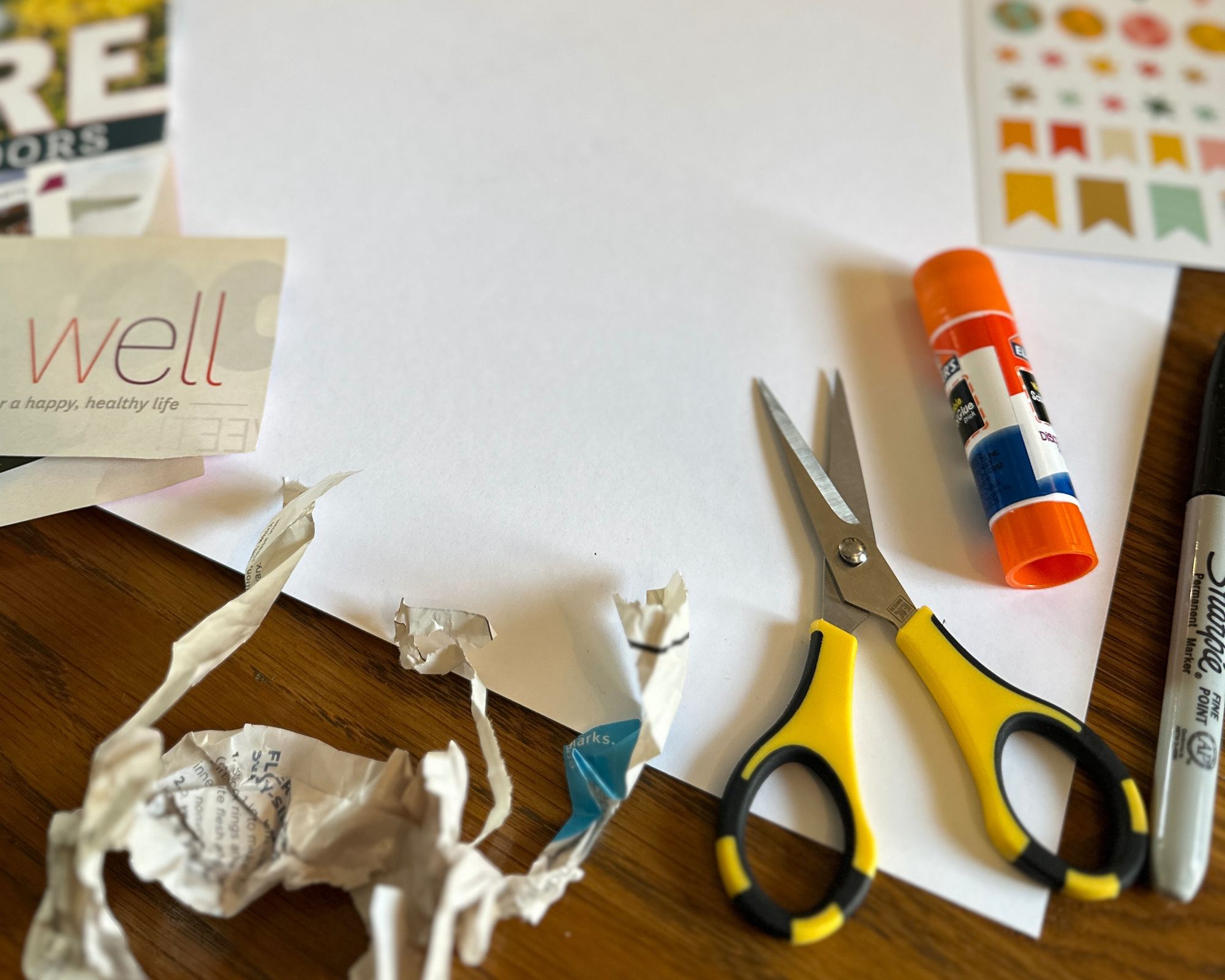 Craft Club Tulsa January Vision Boards