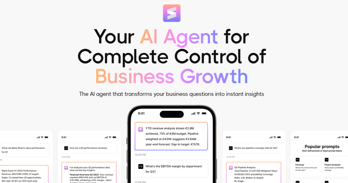 Sveva.ai - Transform Business Data into Instant Intelligence
