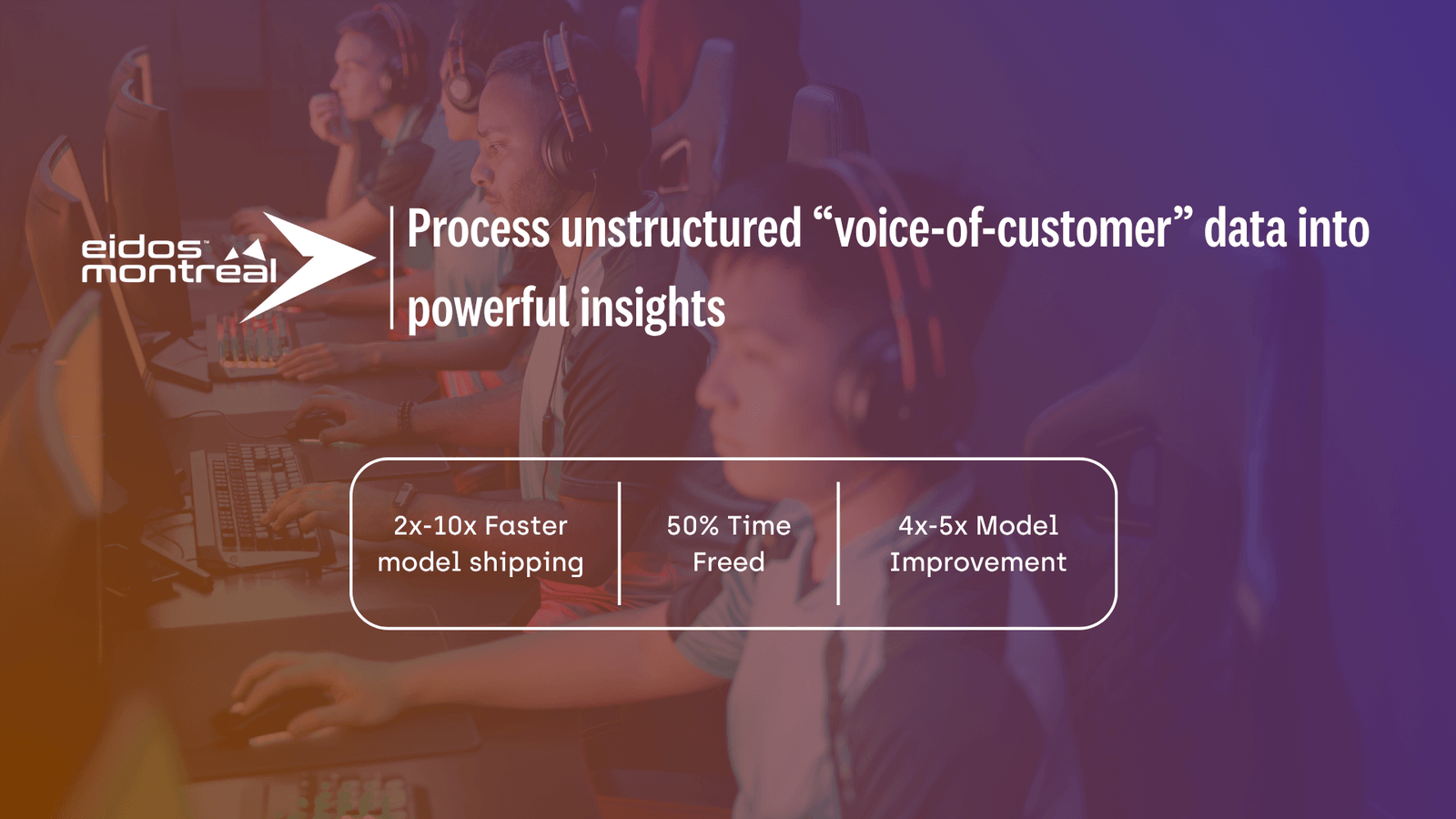 Case Studies | Eidos-Montréal Uses Kili Technology to Harness Player Feedback with Machine Learning