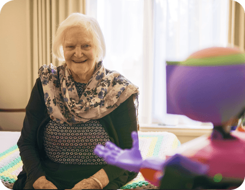 Meet Abi the robot companion for aged care & assisted living | Andromeda