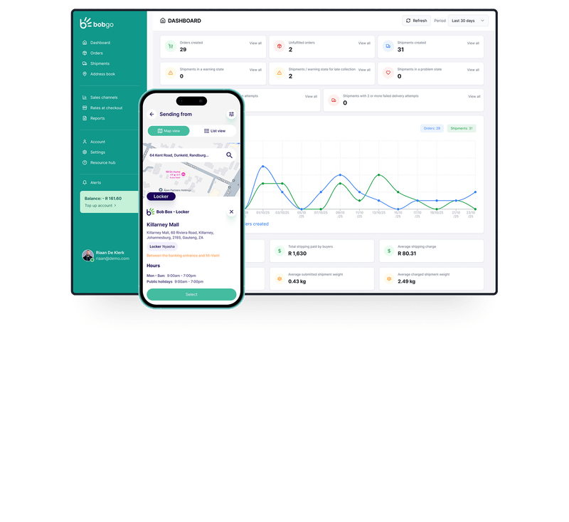 Smart shipping & order management | Bob Go