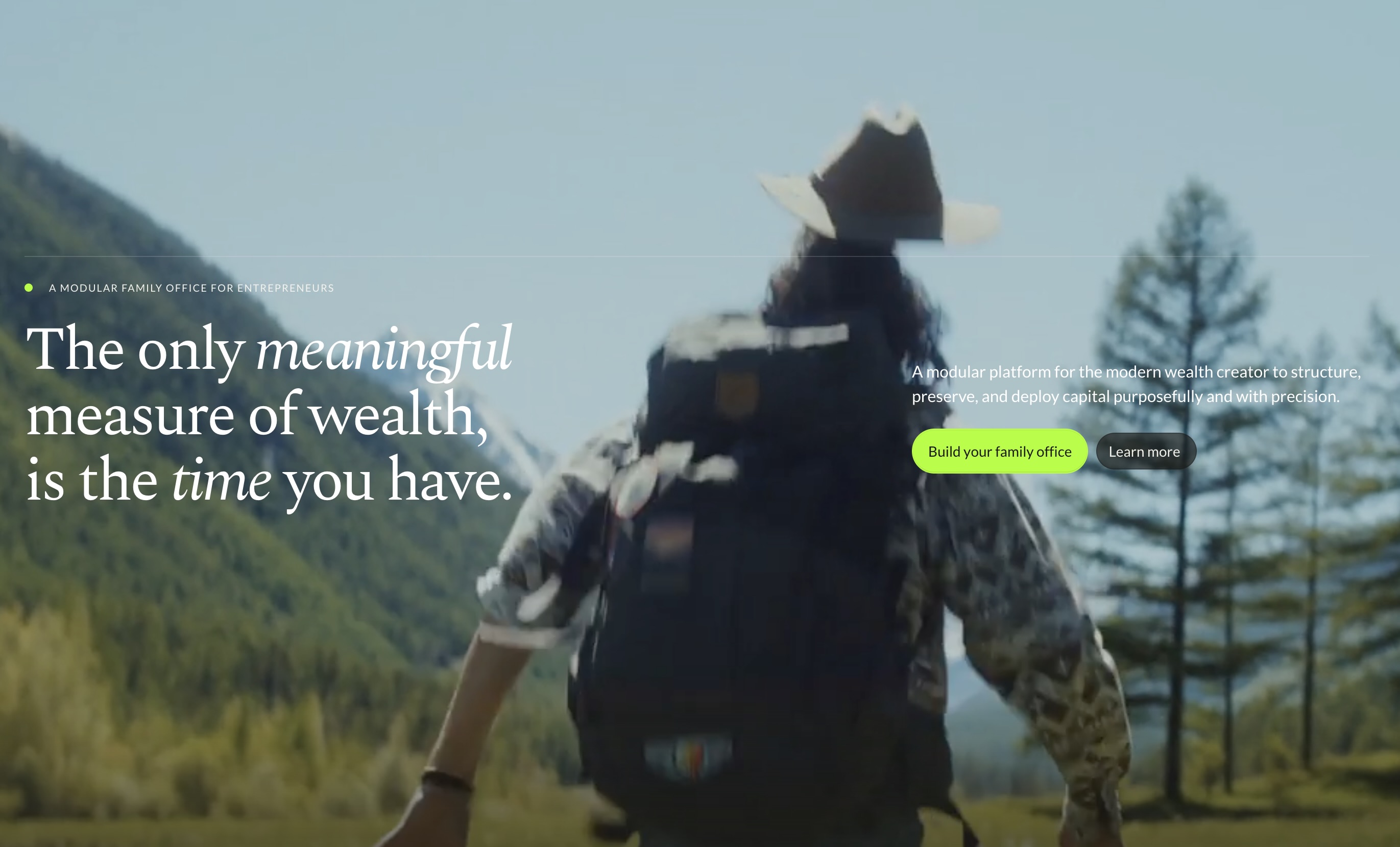 Aument Capital | A Modular Family Office for Entrepreneurs