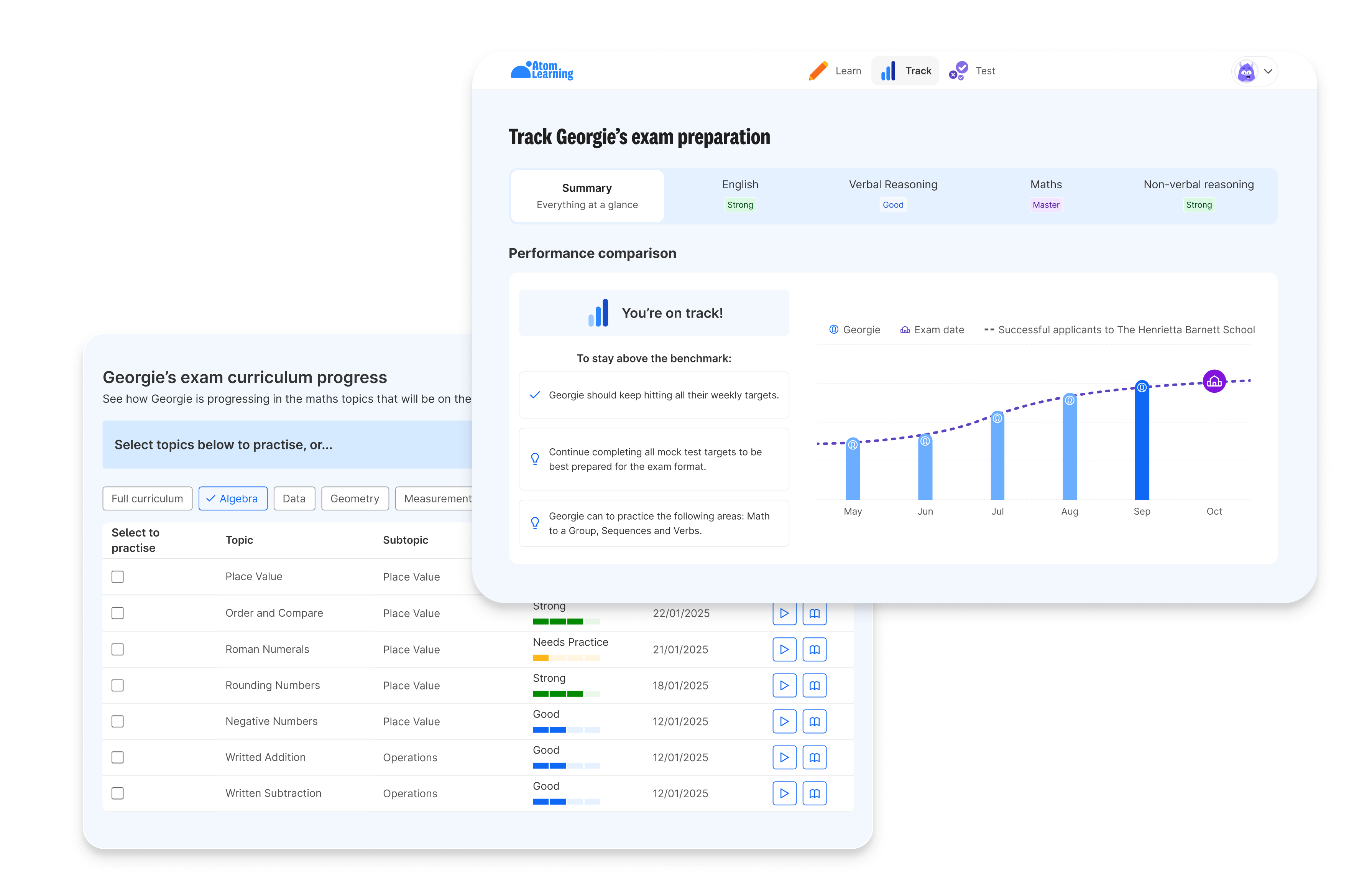 Quest Practice Tests & Tailored Preparation | Atom Learning
