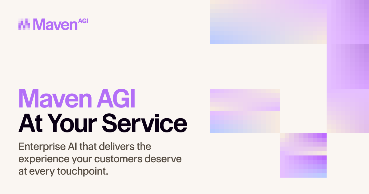 Maven AGI | Enterprise AI Agent Platform for CX