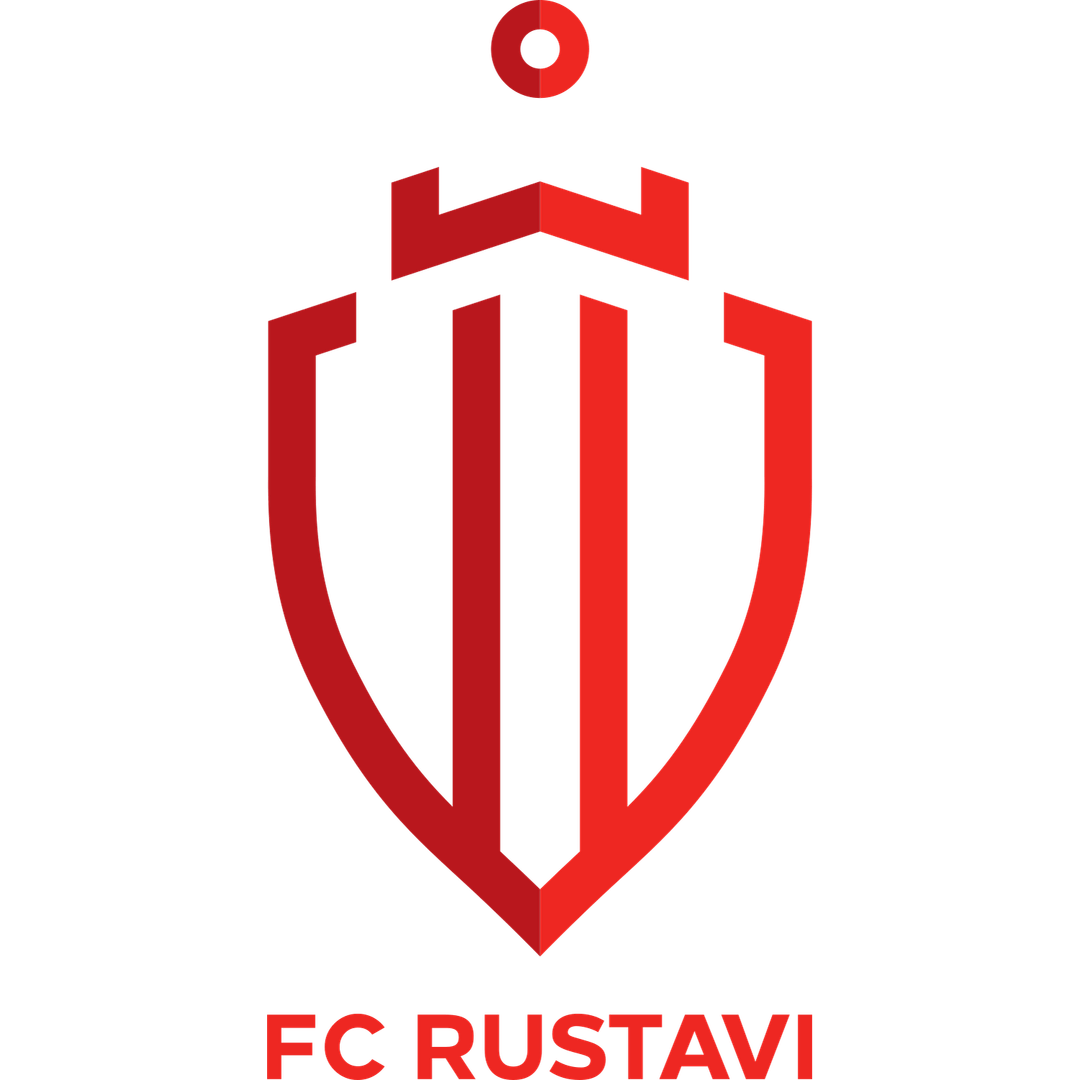 Logo y escudo de FC Rustavi (რუსთავი) en SVG y PNG
