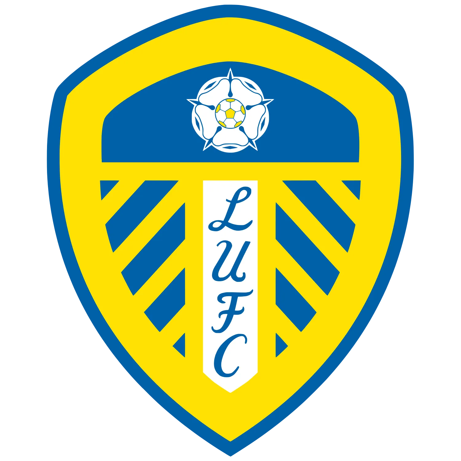 Leeds United : codes couleur HEX, RGB et CMYK