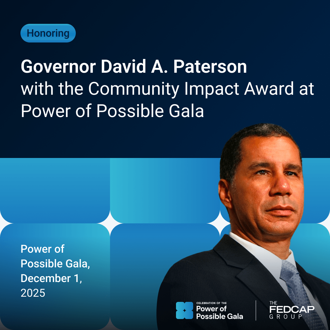 The Fedcap Group to Honor Governor David A. Paterson with the Community ...