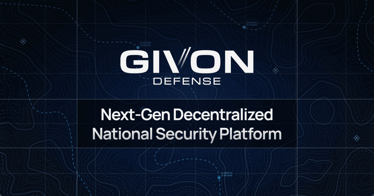 Givon Defense · Next-Gen Decentralized National Security Platform