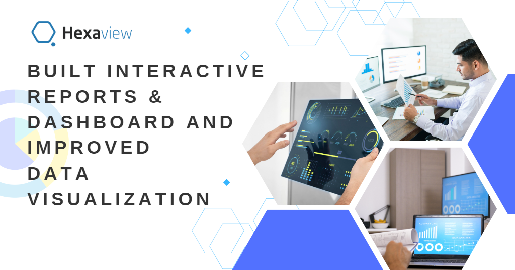 Built Interactive Reports & Dashboard and improved data visualization