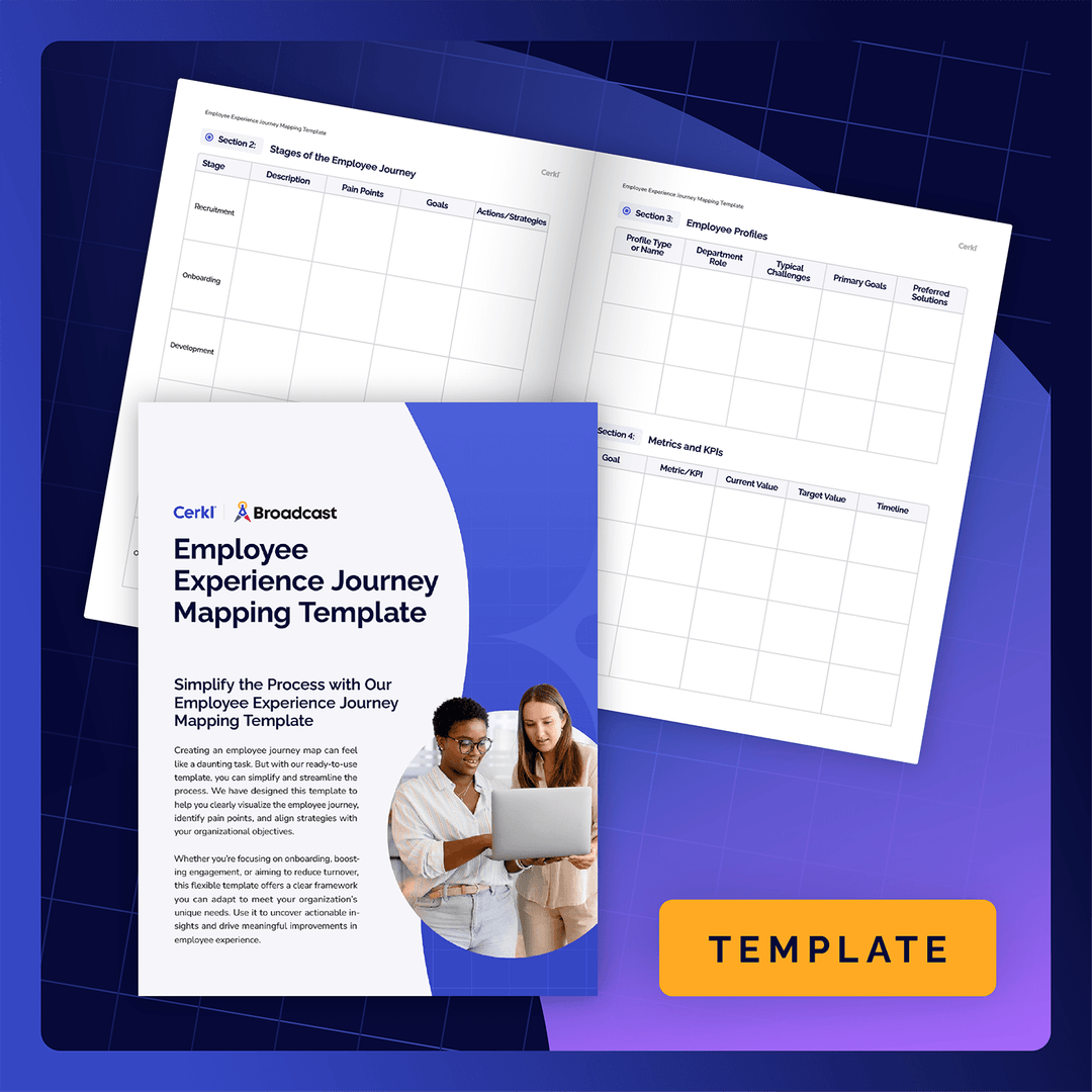 Employee Experience Journey Mapping Template