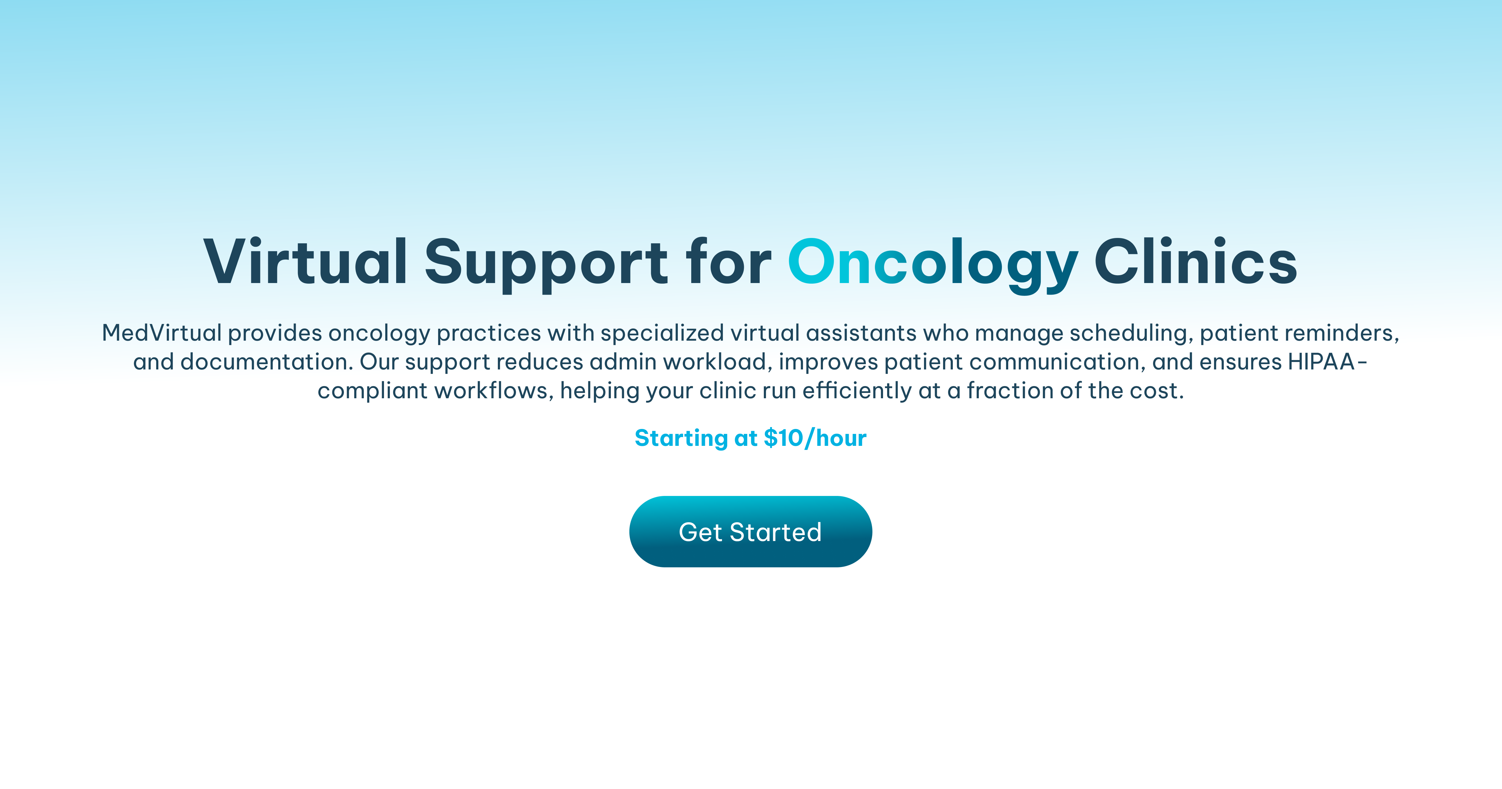 Oncology Virtual Assistants | MedVirtual Support