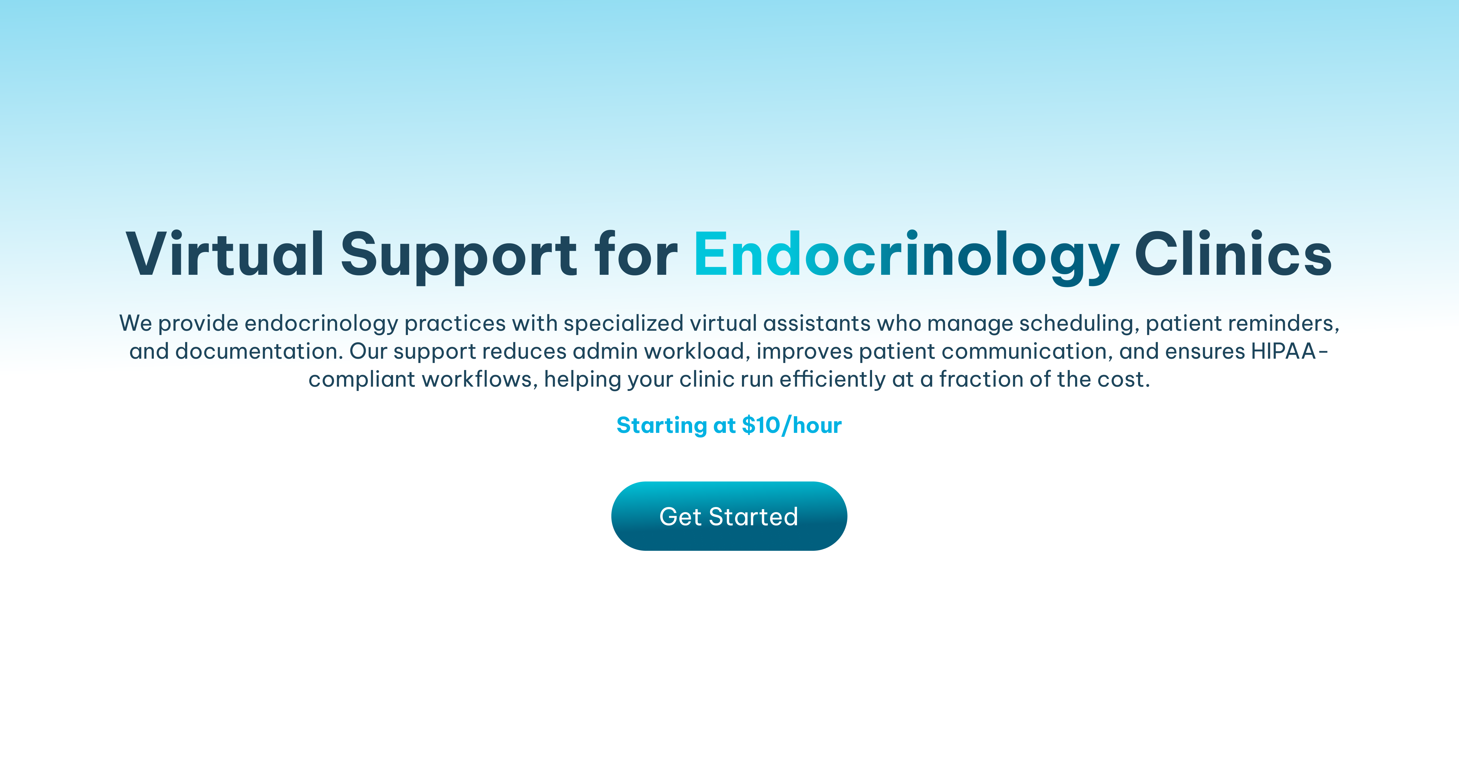 Endocrinology Virtual Assistants | MedVirtual Support