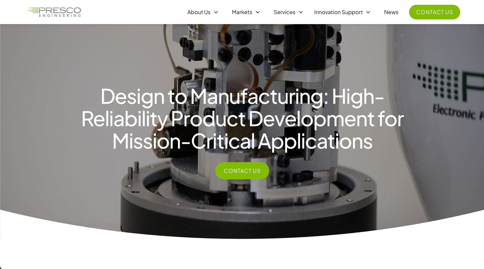 Presco Engineering Unveils New Website: A Testament to Strategic ...