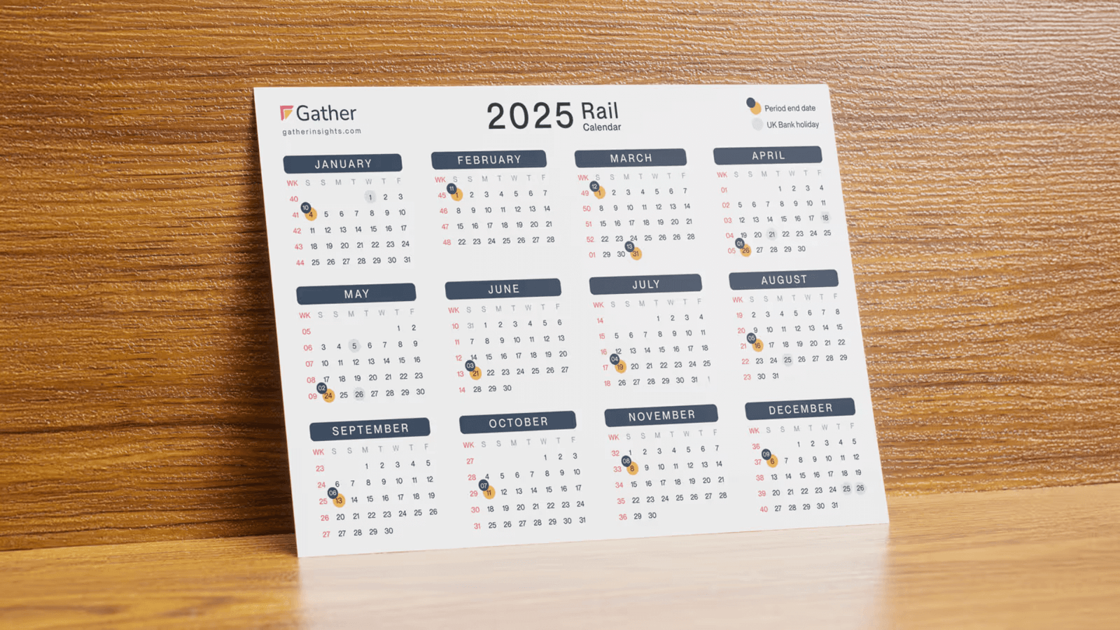 2025 Network Rail Calendar Download | Free Resource