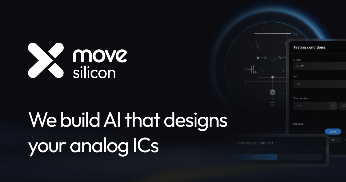 Move Silicon: AI that designs your analog ICs