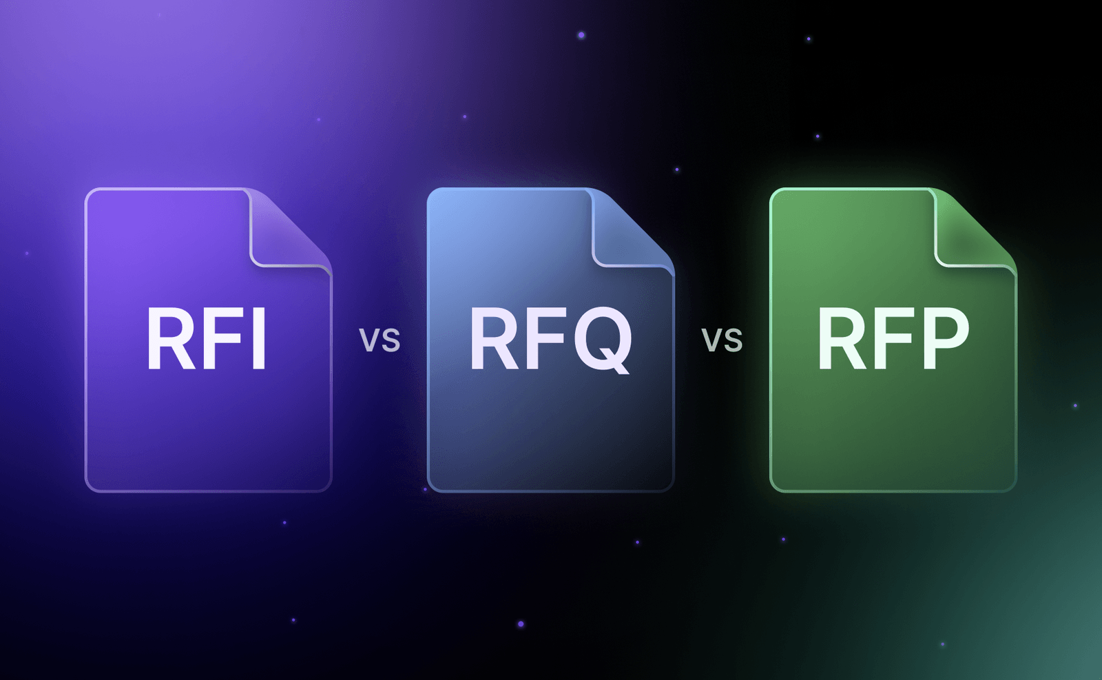 Mercanis | Blog: RFI vs. RFQ vs. RFP: Which Document to Use in ...
