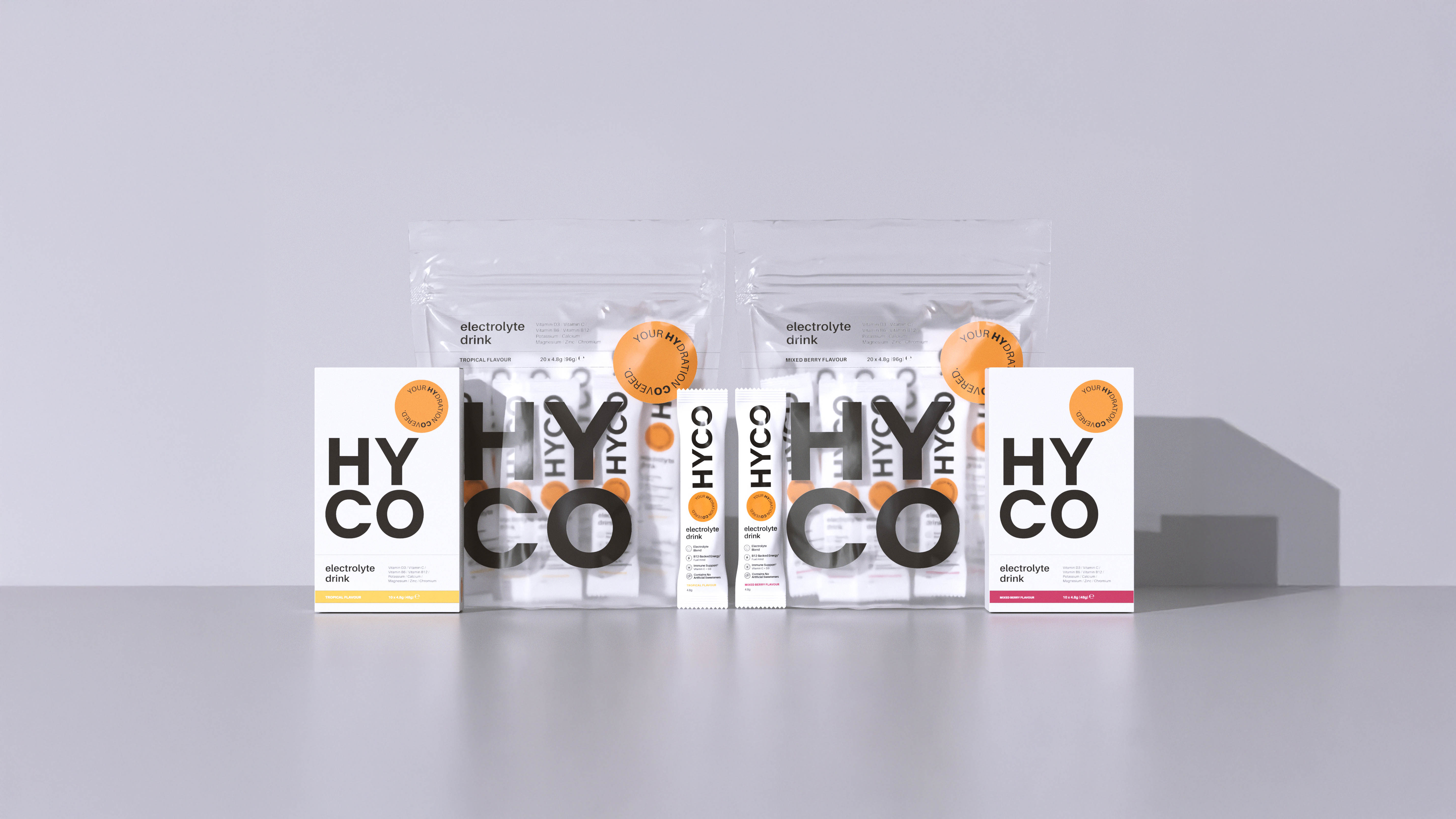 HYCO | Sugar- Free Electrolyte Hydration Without Caffeine