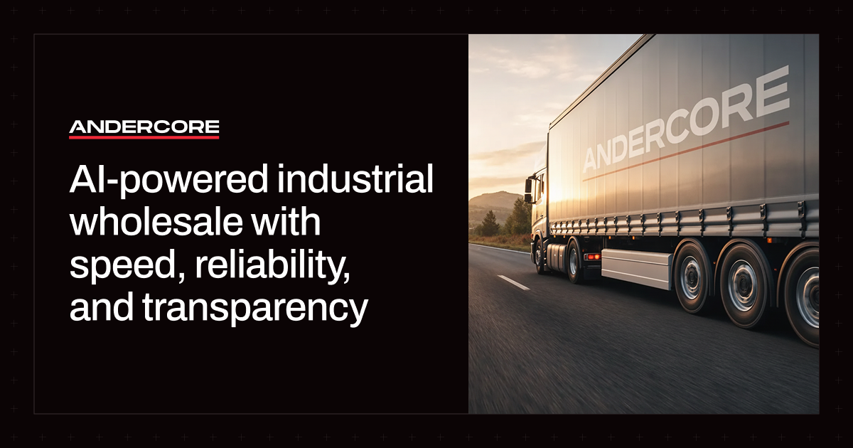 Andercore Ai Powered Industrial Trade Platform