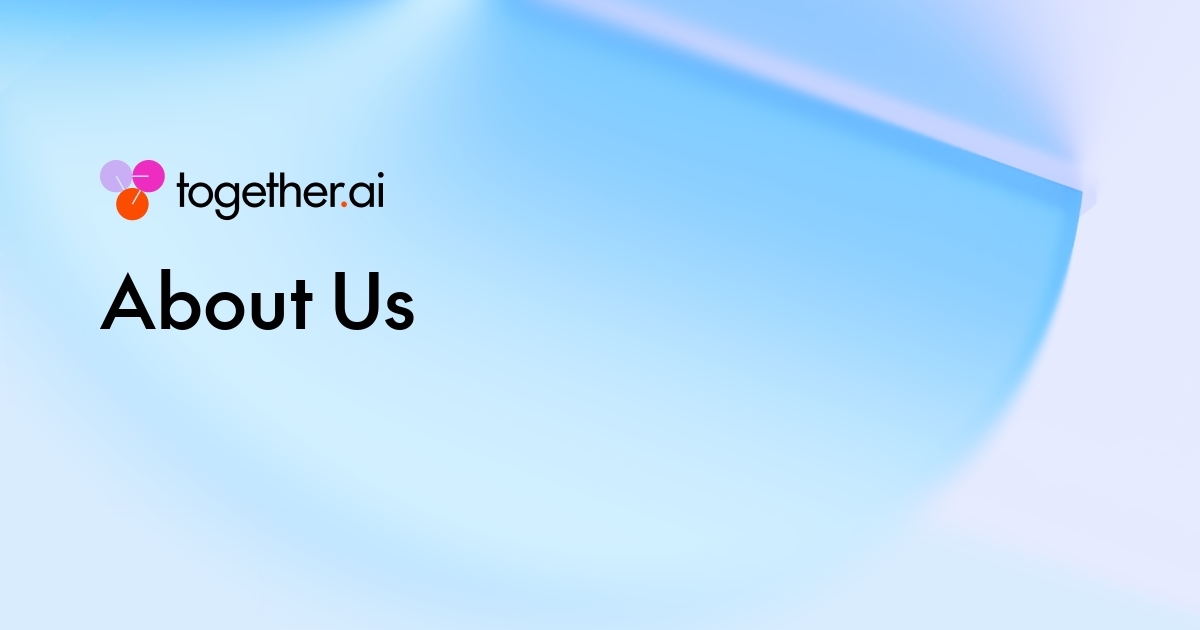 About Us | Together AI