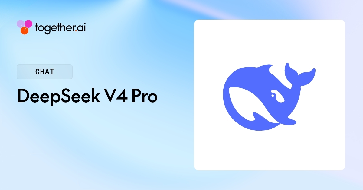 DeepSeek V4 Pro API | Together AI