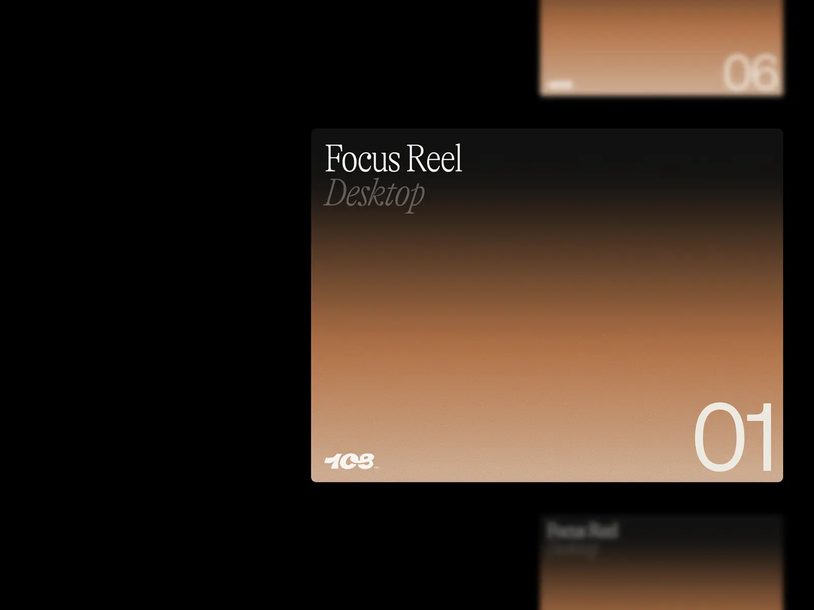Focus Reel — 108™ Supply — Motion Templates for Jitter