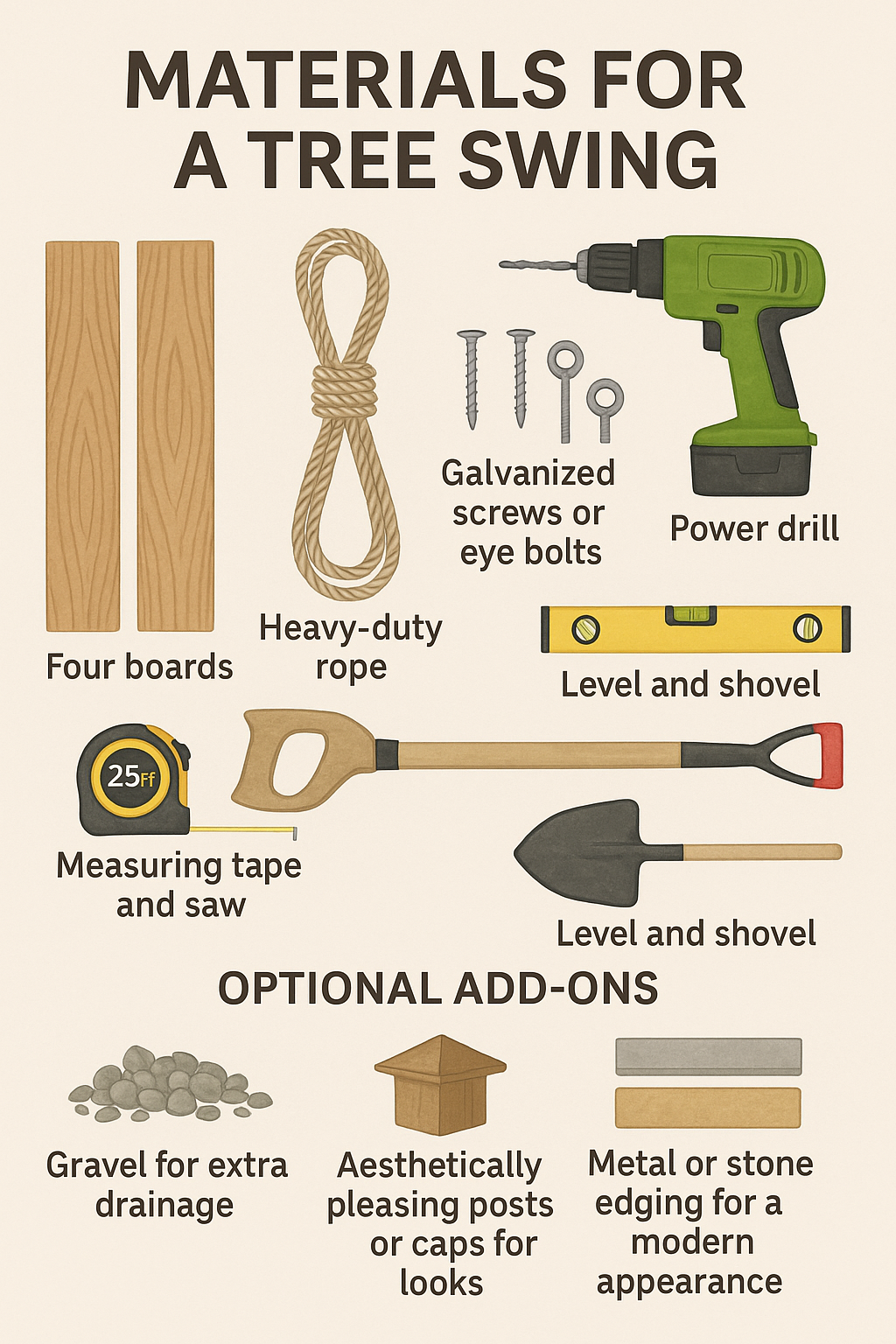 How to Build a Tree Swing for Kids and Adults | Simple DIY Guide
