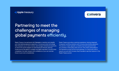 Convera | Ripple Treasury