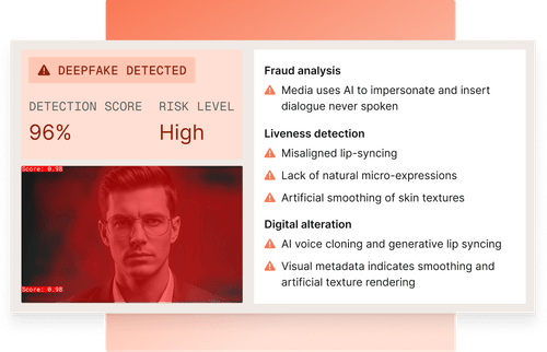 Deepfake Detection with Live Agent Assist | Resemble AI