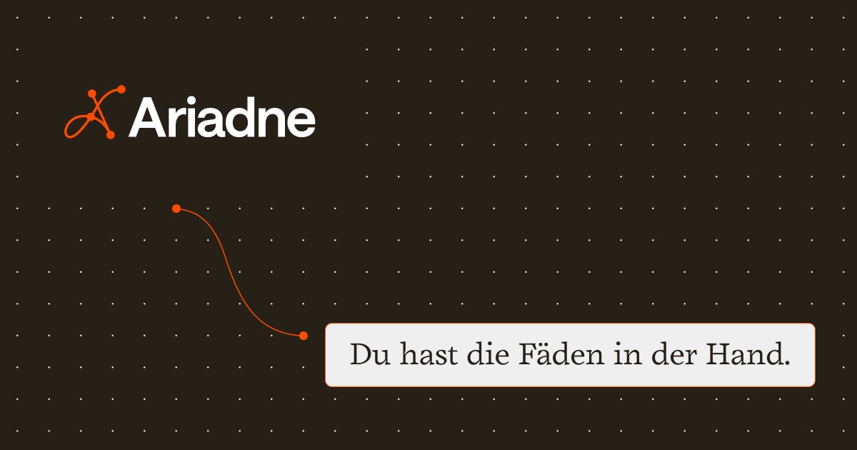 Impressum und Kontakt – Ariadne GmbH