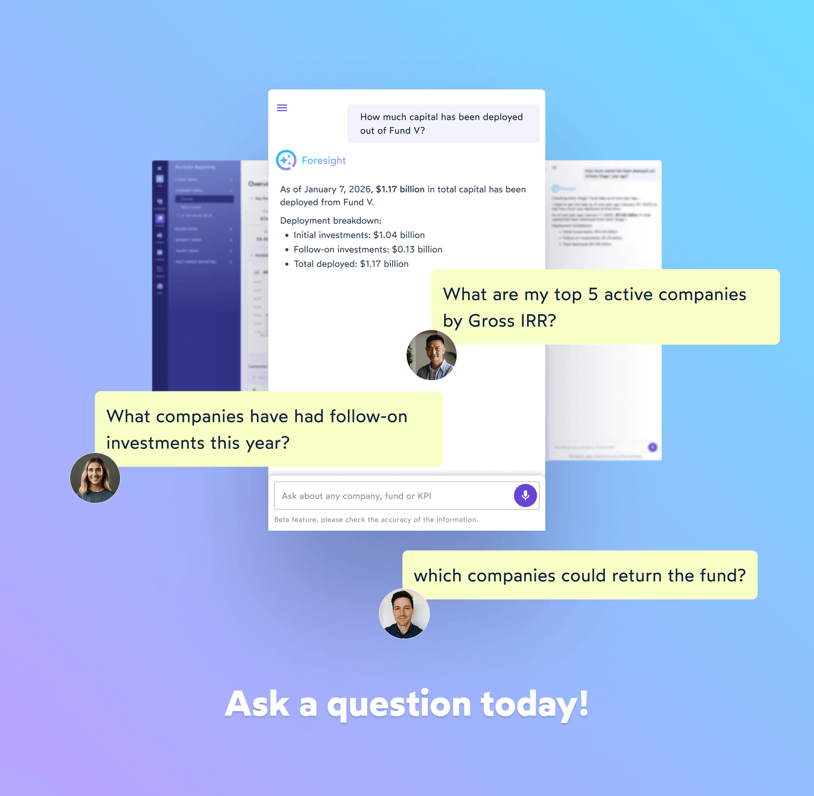 Introducing Foresight AI.